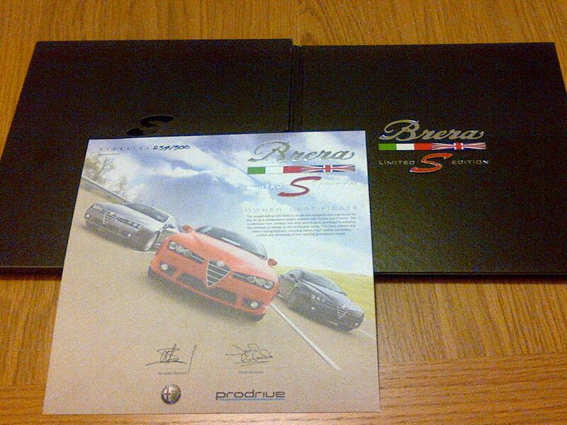 Alfa Romeo Brera Prodrive For Sale